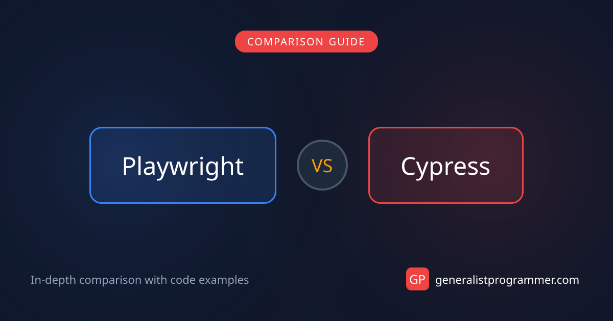 Playwright vs Cypress: Complete 2025 E2E Testing Comparison